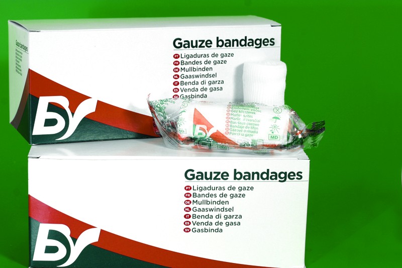 Ligaduras de gaze - Material de penso