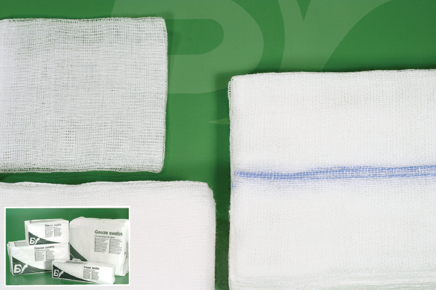 Compressas de gaze - Material de penso