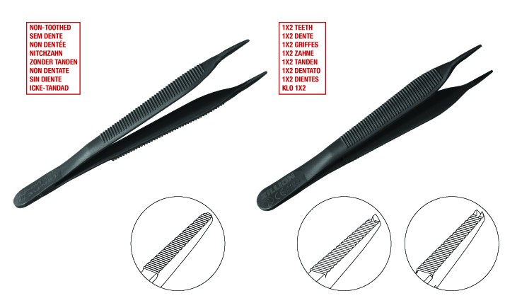 Pinça de Adson - Single use instruments