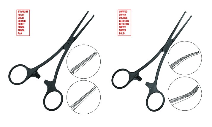 Pinça Kocher - Single use instruments